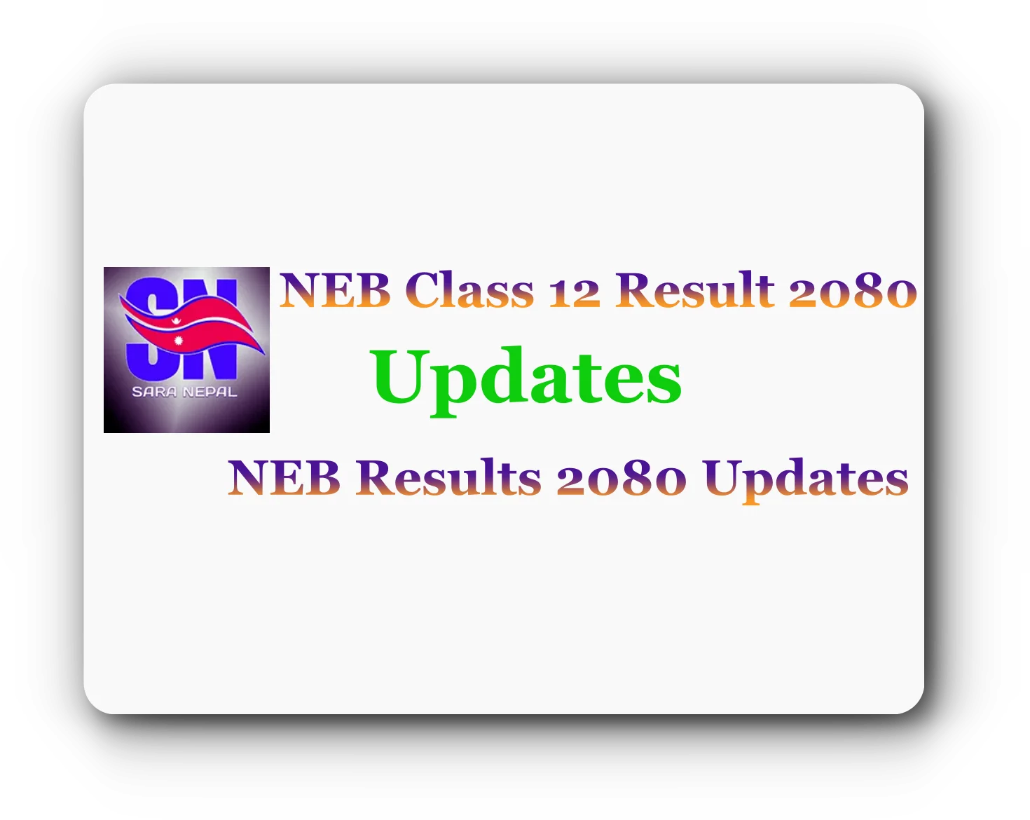 NEB 12th Result 2080 Updates. Here is How you can Check Your Class 12 ... NEB 12th Result 2080 Updates. Here is How you can Check Your Class 12 ...